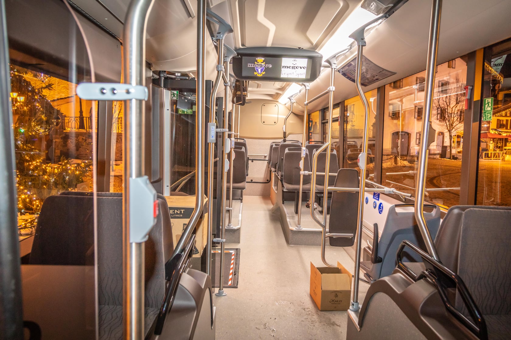 Megève Introduces Natural Gas Powered Buses